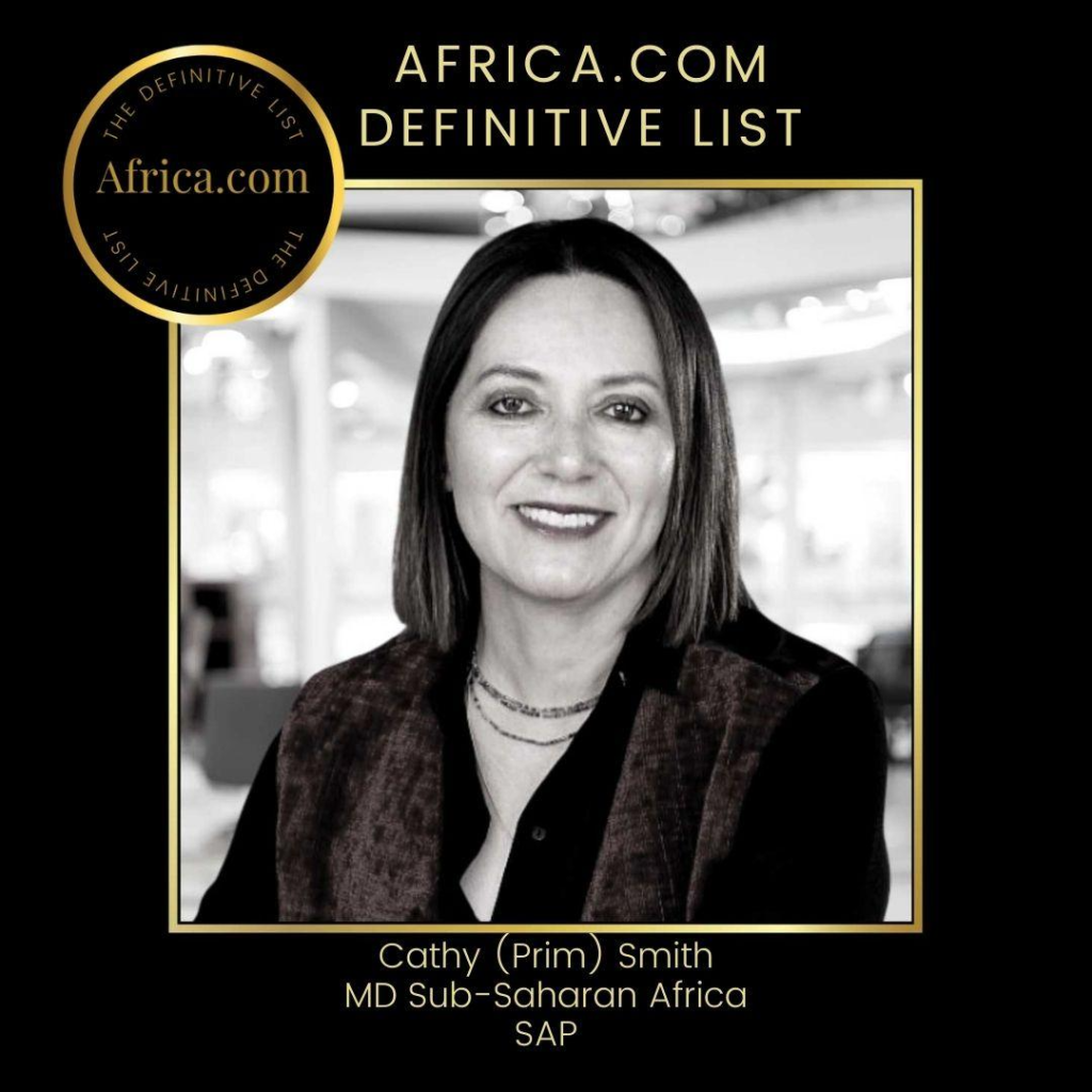Cathy Smith Of SAP Africa Scores A Spot On The Africa.com Definitive ...