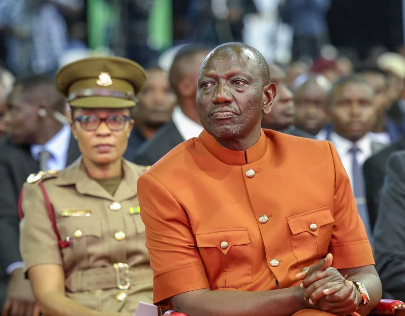 Ruto’s Signature Look is a Fashion Faux Pas in Kenya’s Parliament ...